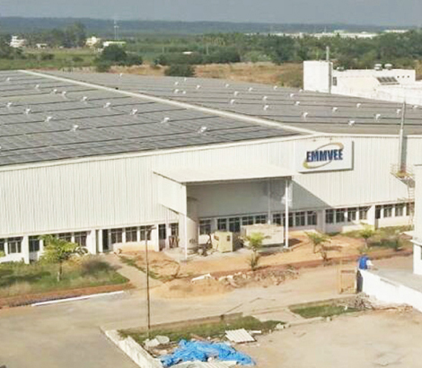 Emmvee Dobaspet 1MW - Emmvee Group Our 1MW Rooftop Project in Dobaspet ...