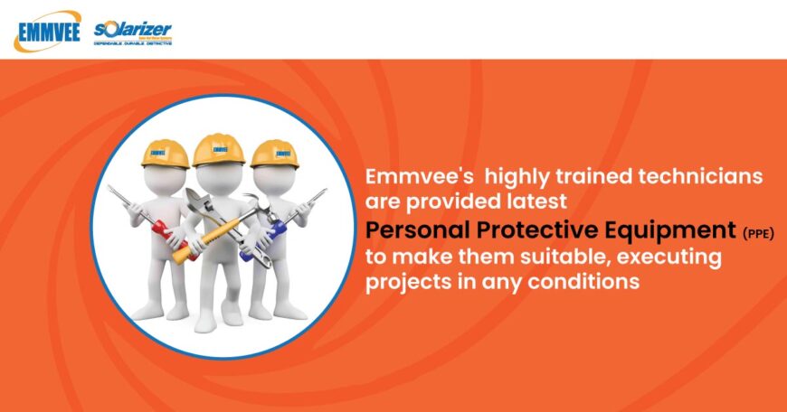 Emmvee’s highly trained engineers are provided latest personal ...
